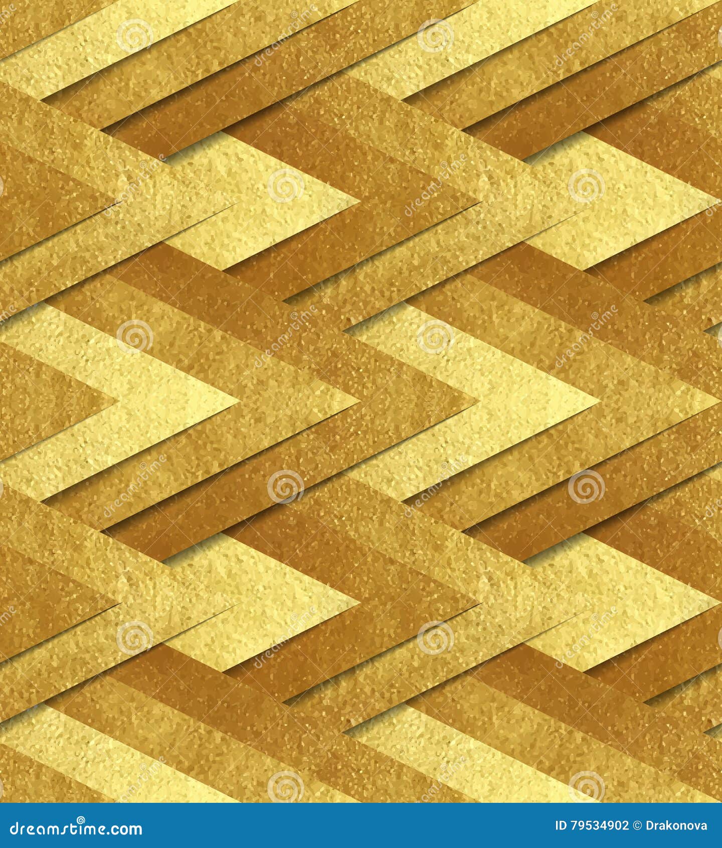 Golden Metallic Seamless Pattern Stock Vector - Illustration of paint ...