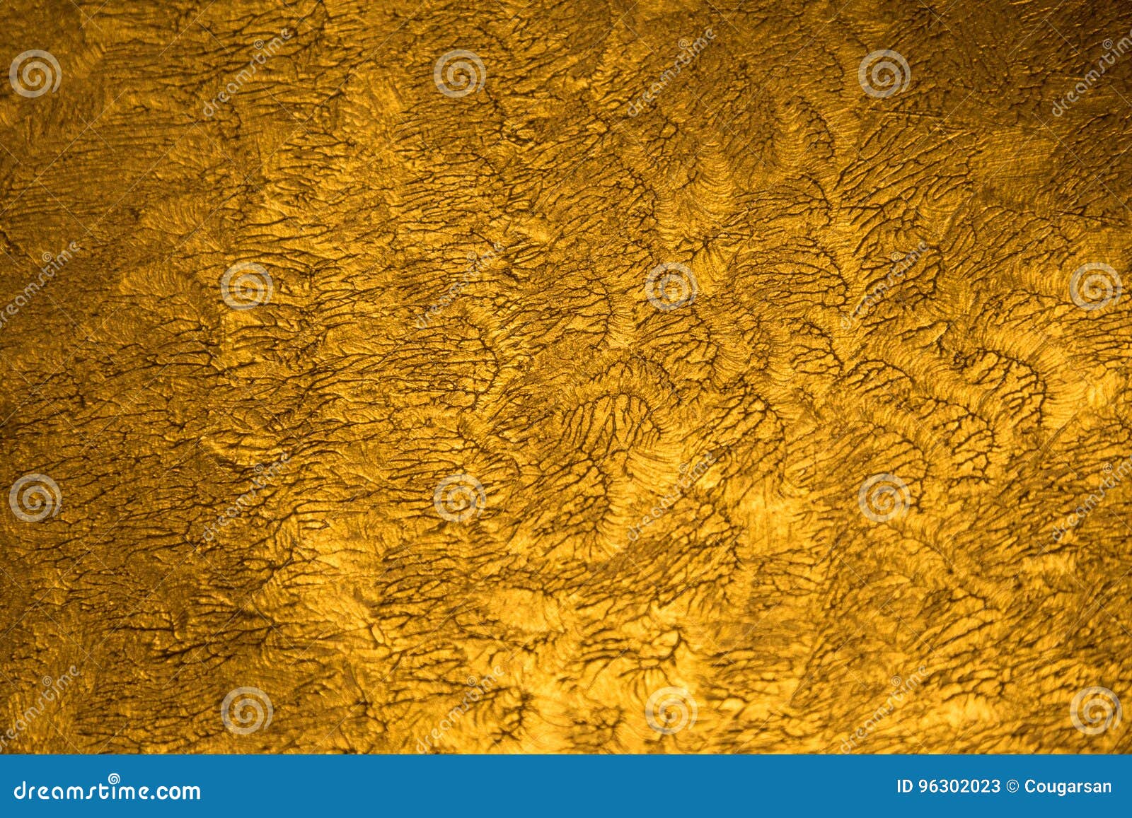 Golden Metallic Shinny Textured Background with Detail Pattern Stock ...