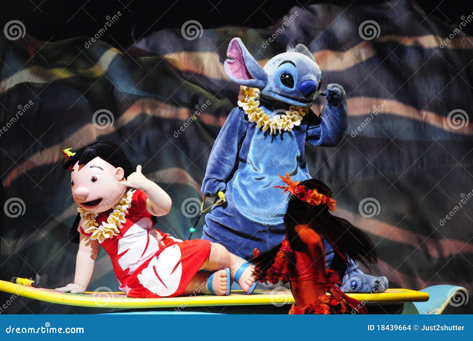 The Golden Micky Show - Lilo & Stitch Editorial Stock Image - Image of ...