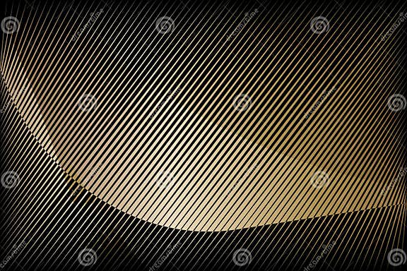 Gold Metallic Effect Background. Stock Vector - Illustration of lines ...