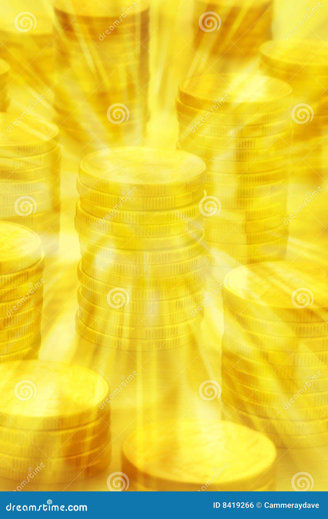 Golden Money Background stock illustration. Illustration of golden ...