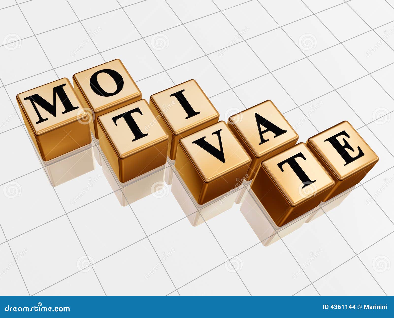 Golden motivate stock photo. Image of conception, manager - 4361144