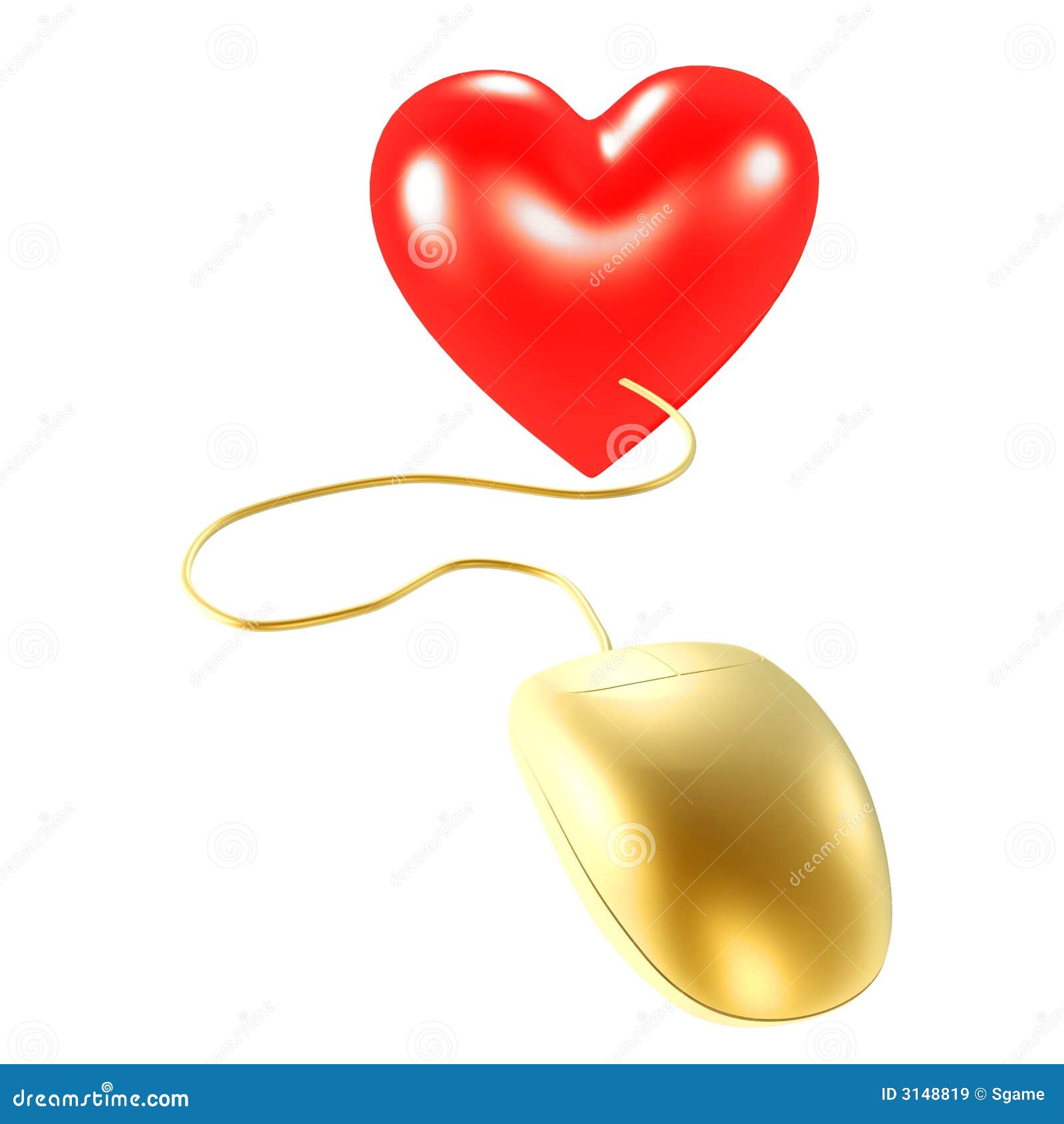 Mouse Click Heart Stock Illustrations – 754 Mouse Click Heart Stock ...