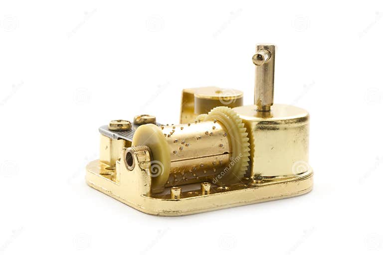 Golden music box stock image. Image of gold, childhood - 29005755