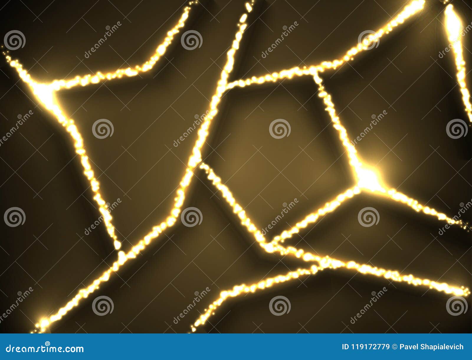 Golden neon net pattern stock image. Image of abstract - 119172779
