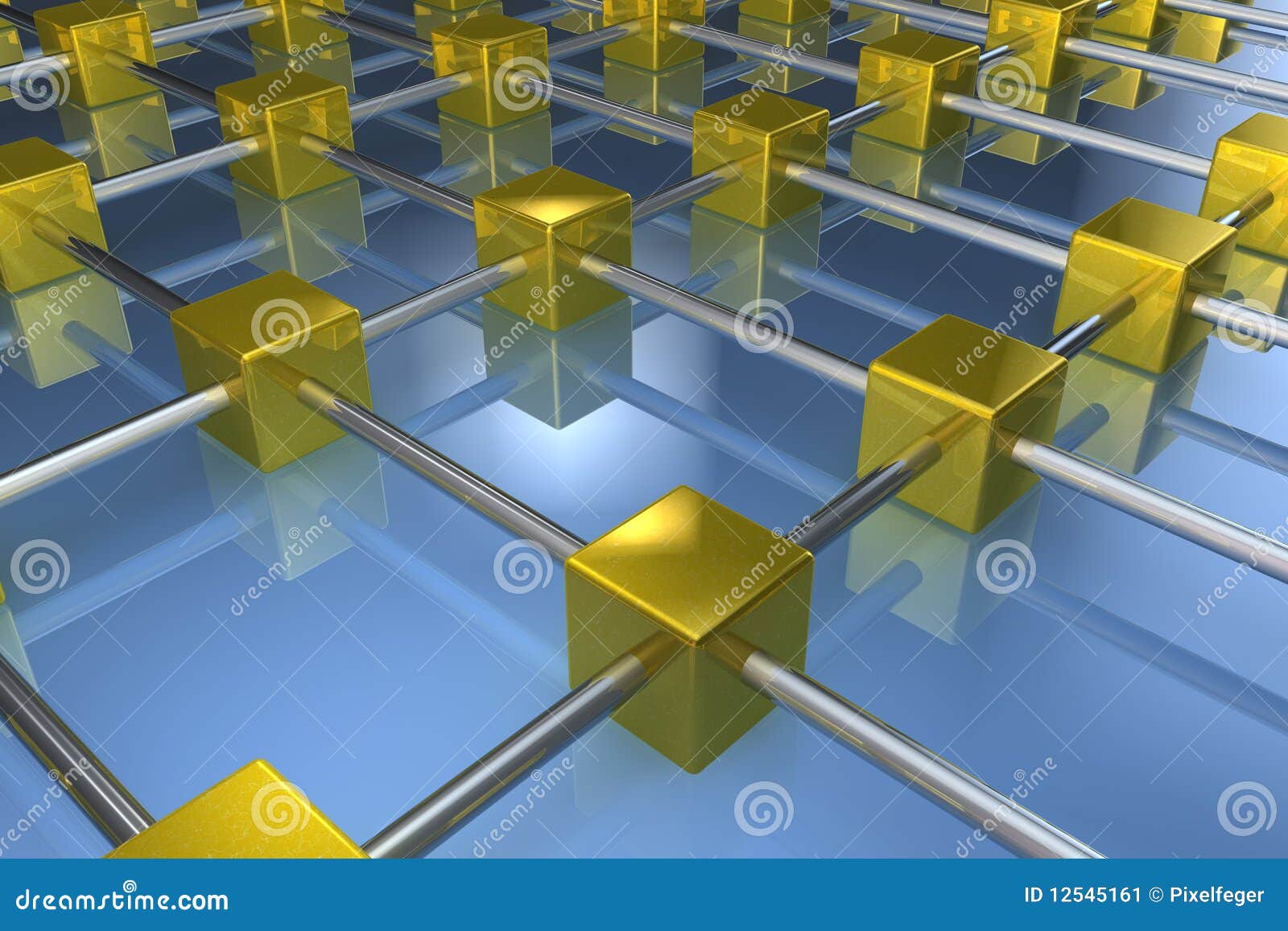 Golden network stock illustration. Illustration of internet - 12545161