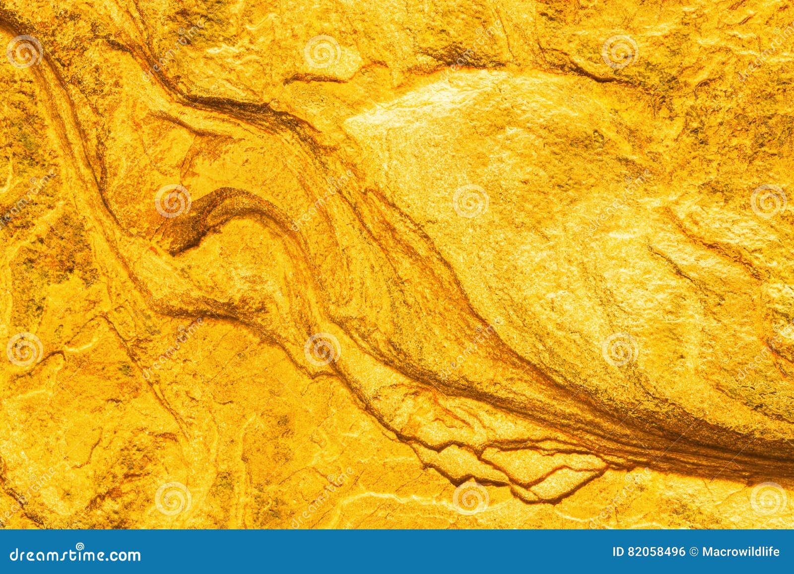 Golden Nugget Surface Texture Close Up Stock Photo - Image of closeup ...