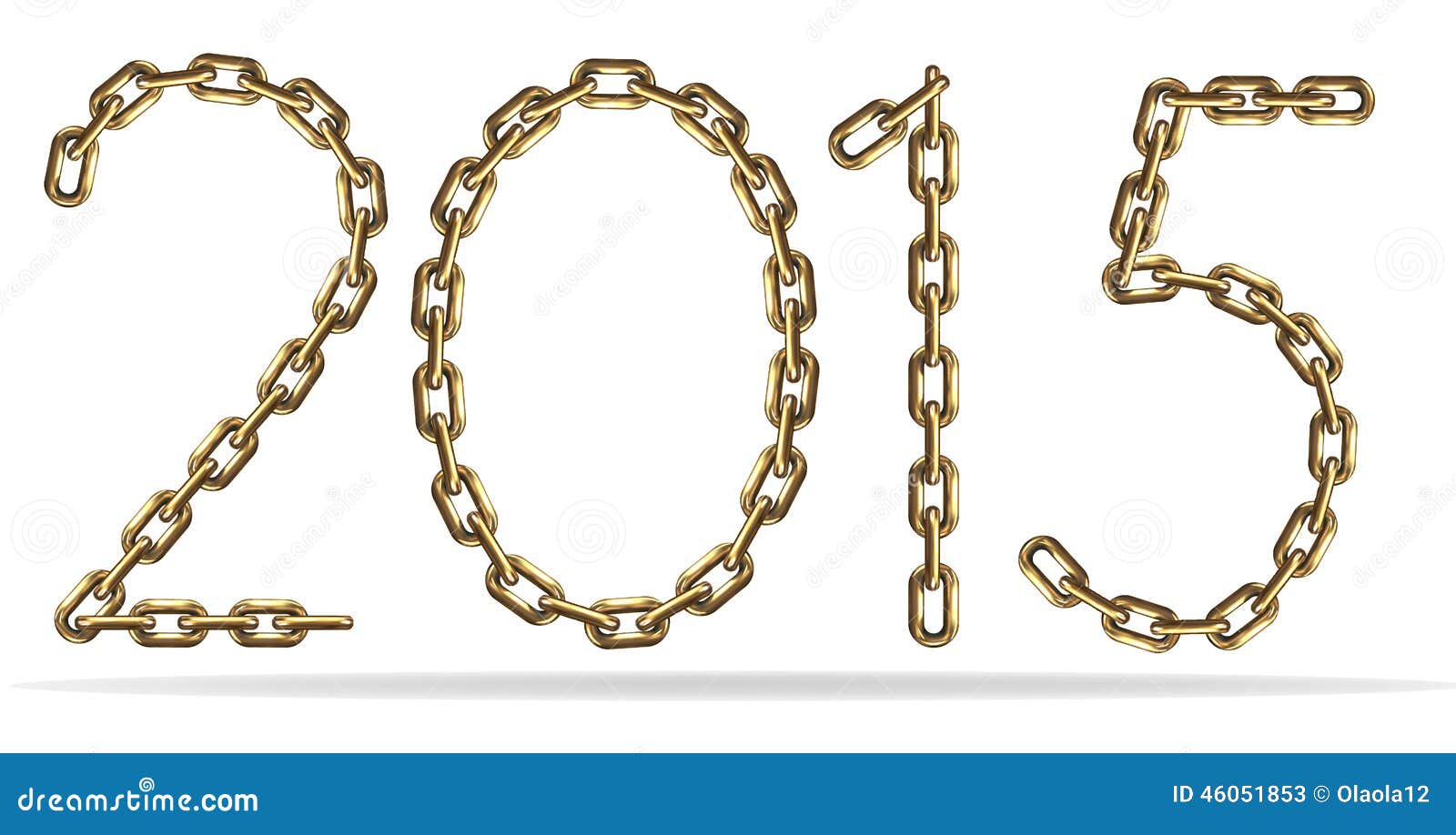 Golden number 2015 year stock vector. Illustration of expensive - 46051853