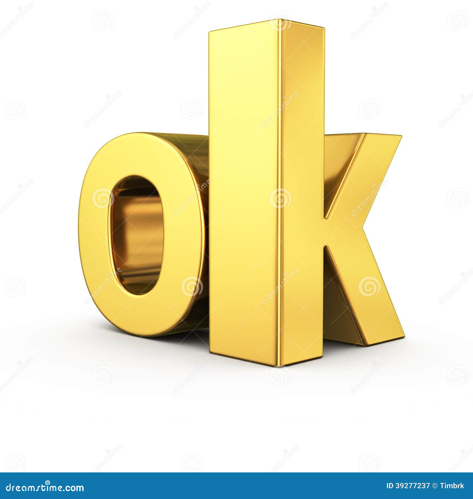 Golden OK stock illustration. Illustration of graphic - 39277237