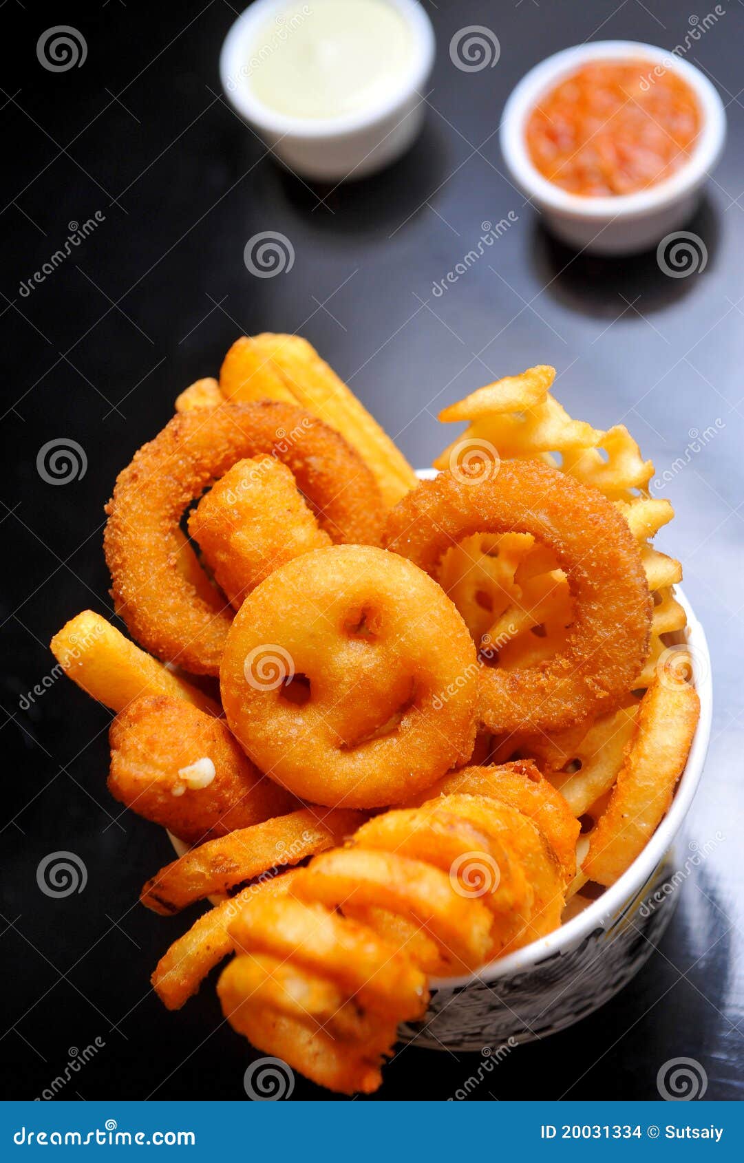 Golden onion rings stock photo. Image of battered, meal - 20031334