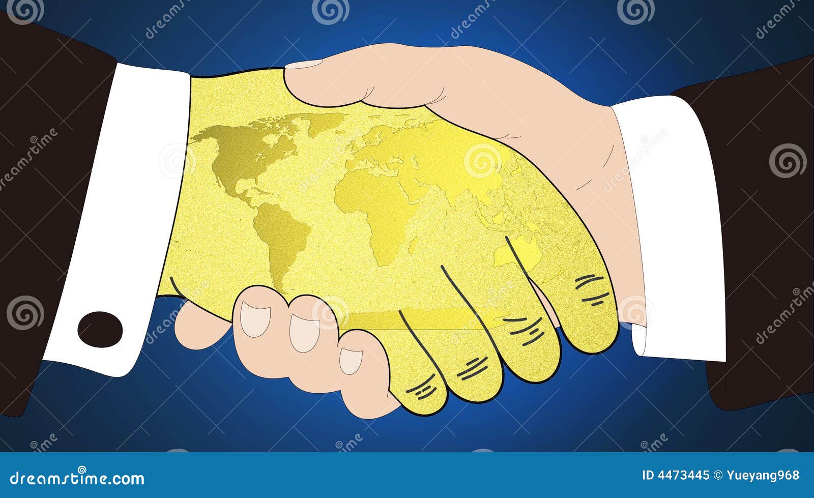 Golden opportunity stock illustration. Illustration of connection - 4473445