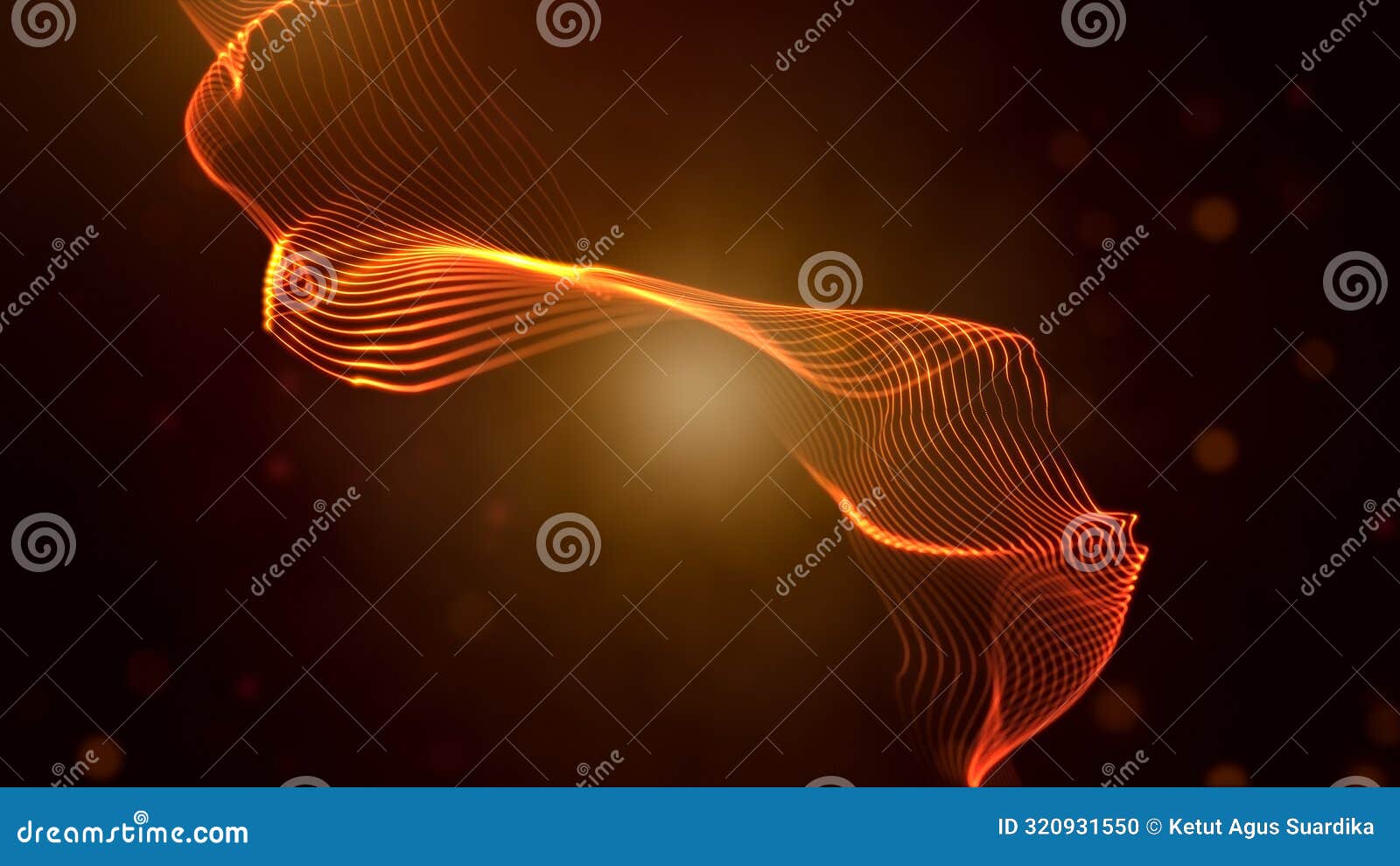 Golden Orange Shiny Flowing Turbulence Wavy Lines with Lens Flares on ... Golden Orange Shiny Flowing Turbulence Wavy Lines with Lens Flares on ...