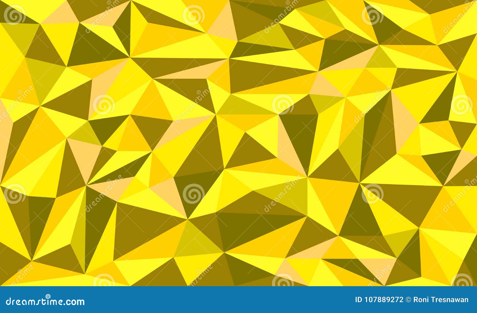 Golden Ore Low Poly Art Vector Graphic Background Stock Vector ...