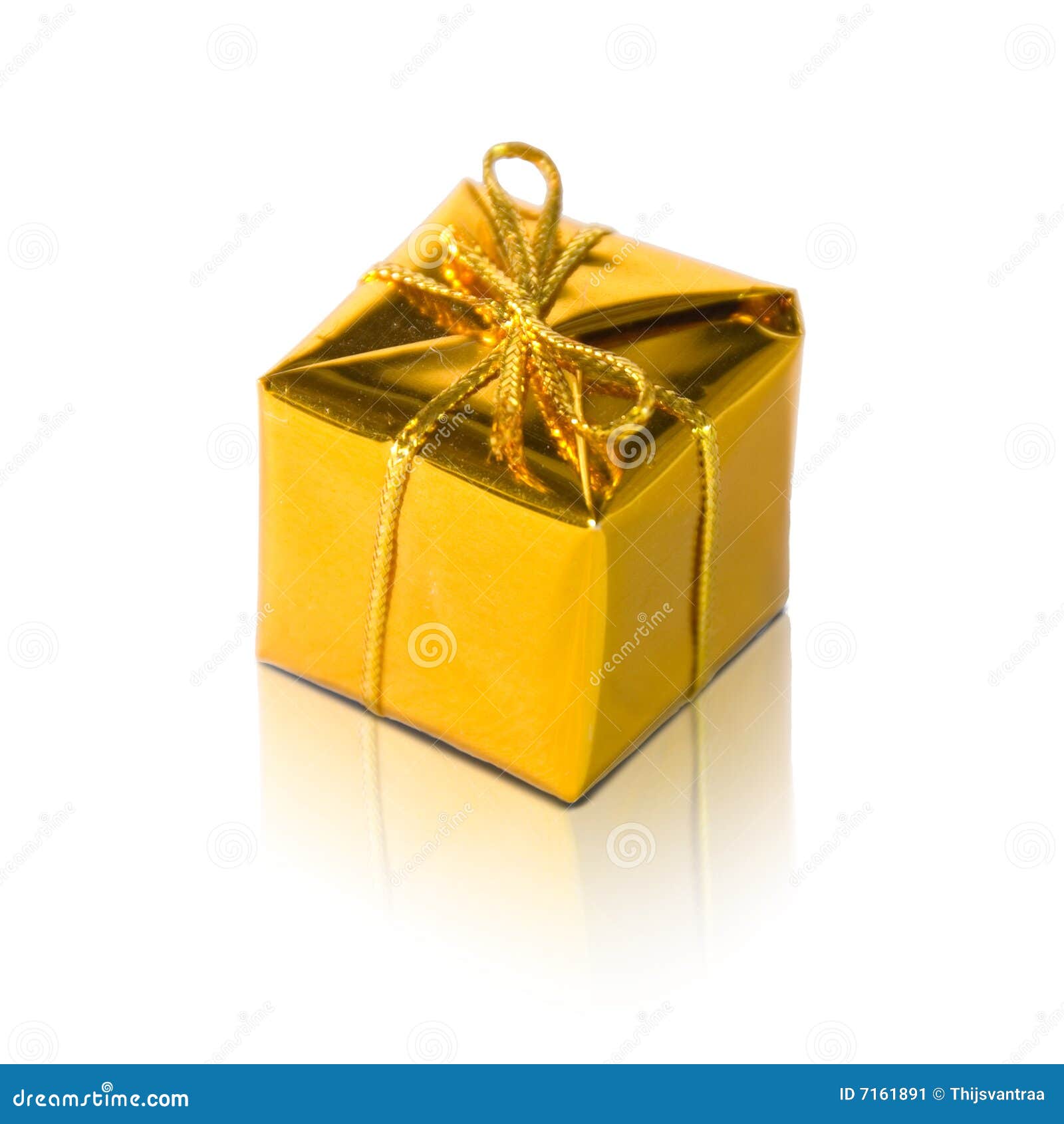 Golden package stock image. Image of surprise, special - 7161891
