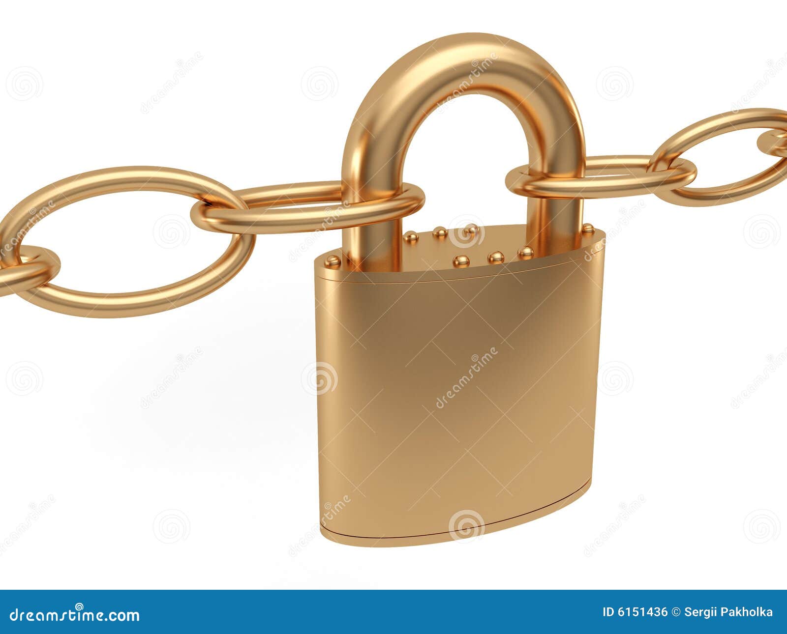 Golden Padlock Next To Row Of Zero And One Datastream Royalty-Free ...