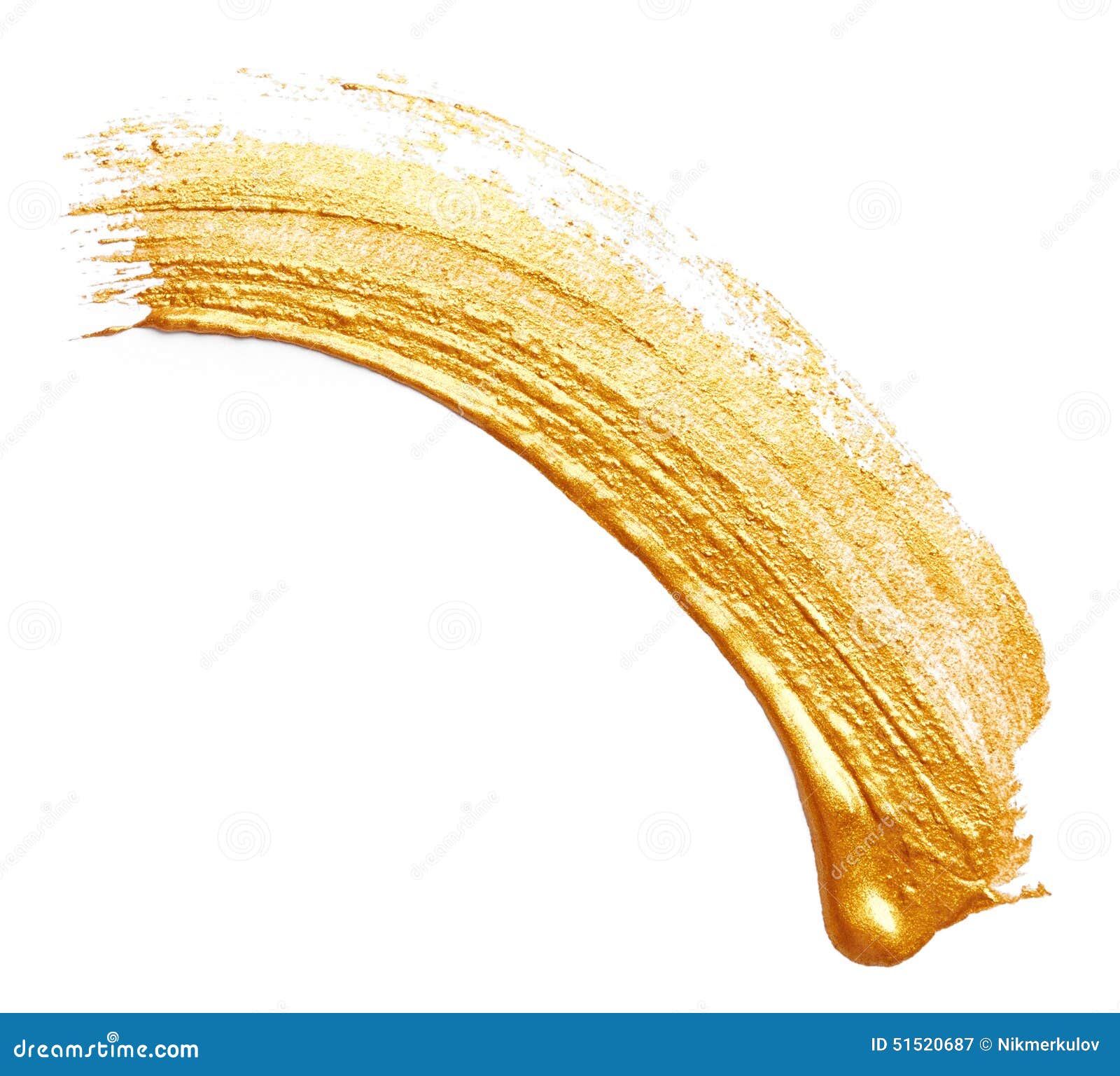 Golden paint stock image. Image of element, draw, color - 51520687