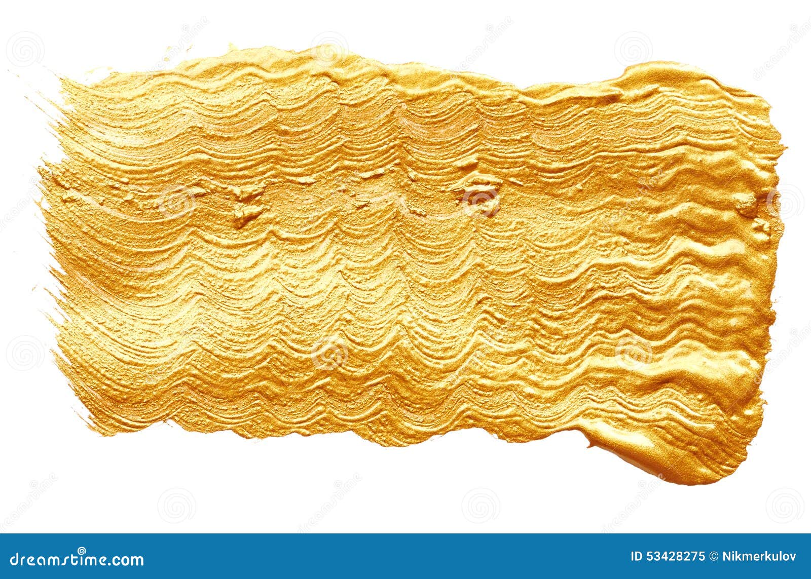 Golden paint stock image. Image of draw, abstract, artistic - 53428275
