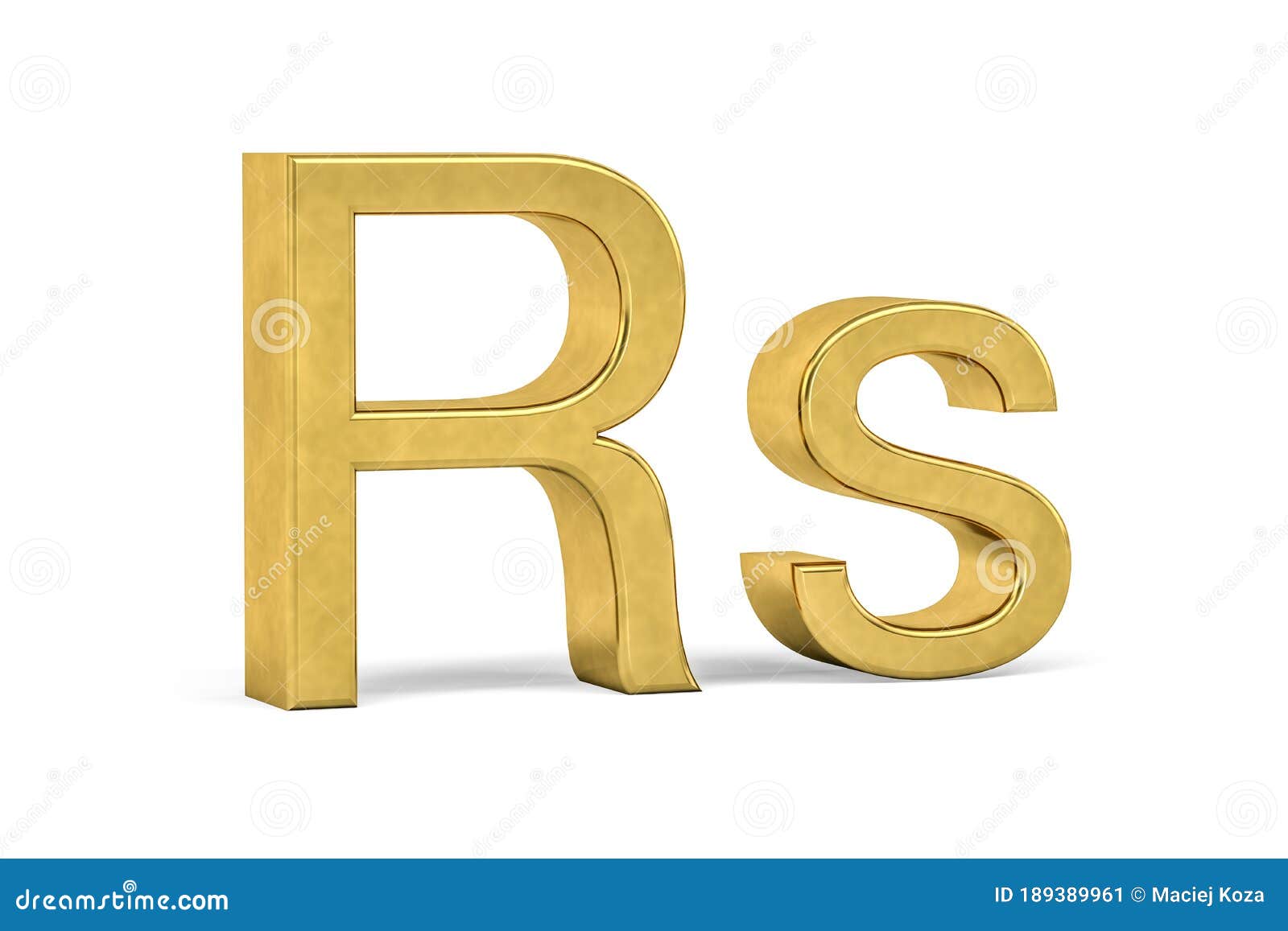 3d Golden Pakistani Rupee Symbol Rs With Rounded Black Icon On Golden ...