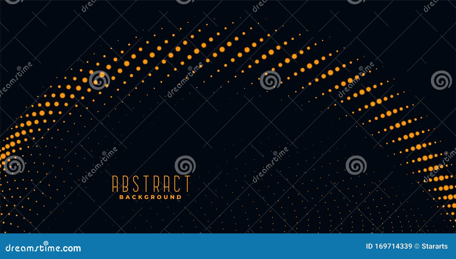 Golden Particles Abstract Background Design Stock Vector - Illustration ...