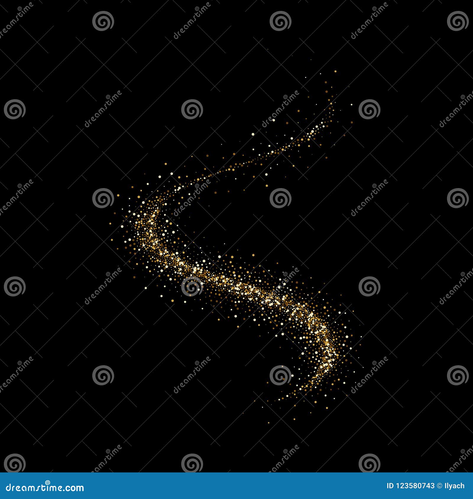 Golden Glitter Vector Sparkling Particles Light Stock Vector ... Golden Glitter Vector Sparkling Particles Light Stock Vector ...