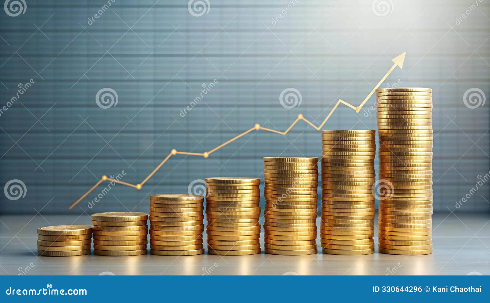 Golden Path To Financial Growth: a Visual Representation of Stacked ...