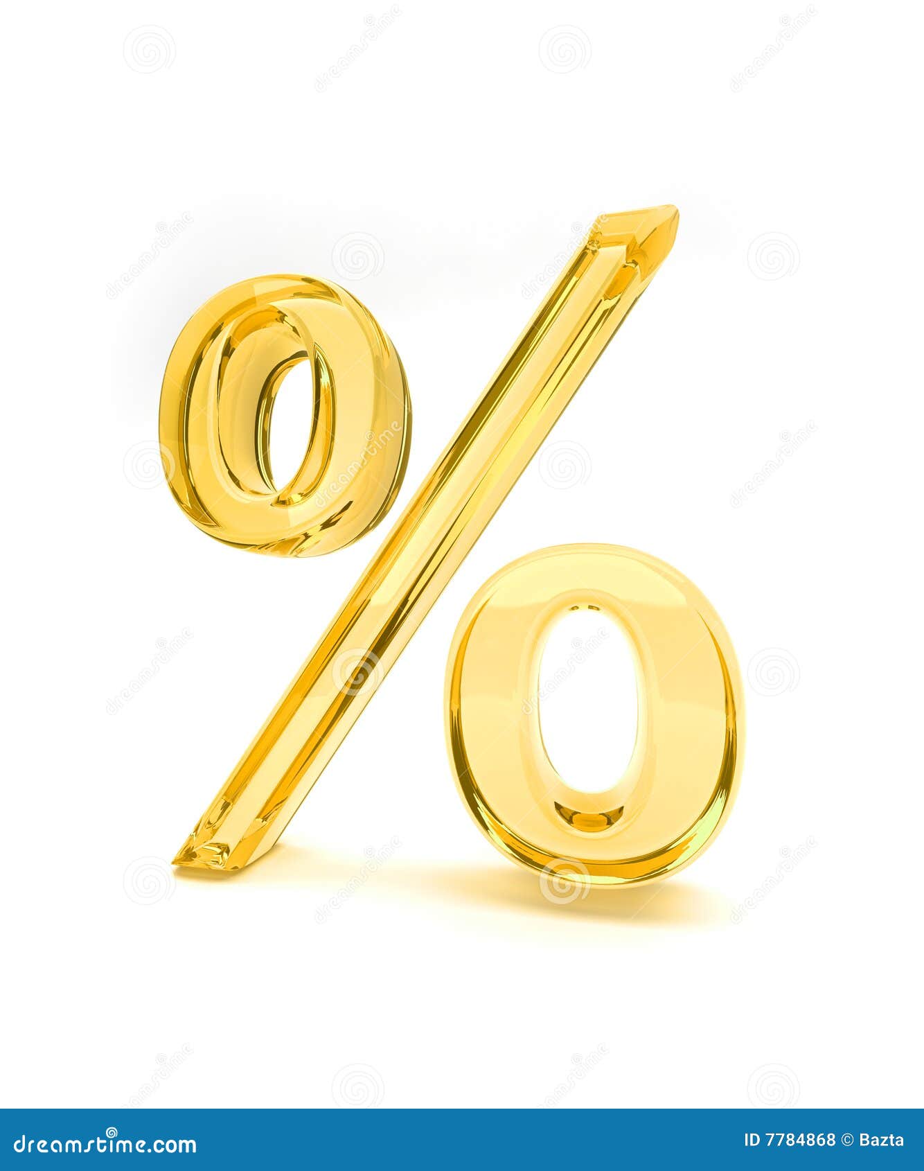 Percent Sign Isolated Yellow Stock Illustration - Illustration of icon ...