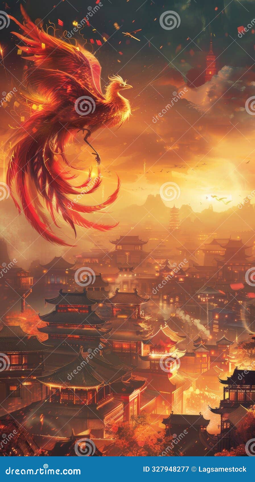 Soaring Splendor: Aerial Beachside Kite Flying Contest Stock ...