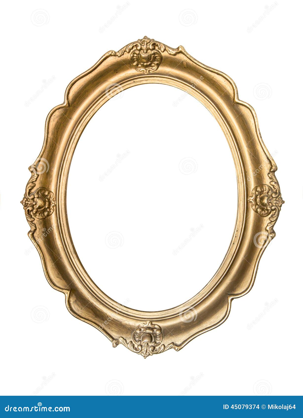 Golden picture frame stock photo. Image of vintage, retro - 45079374