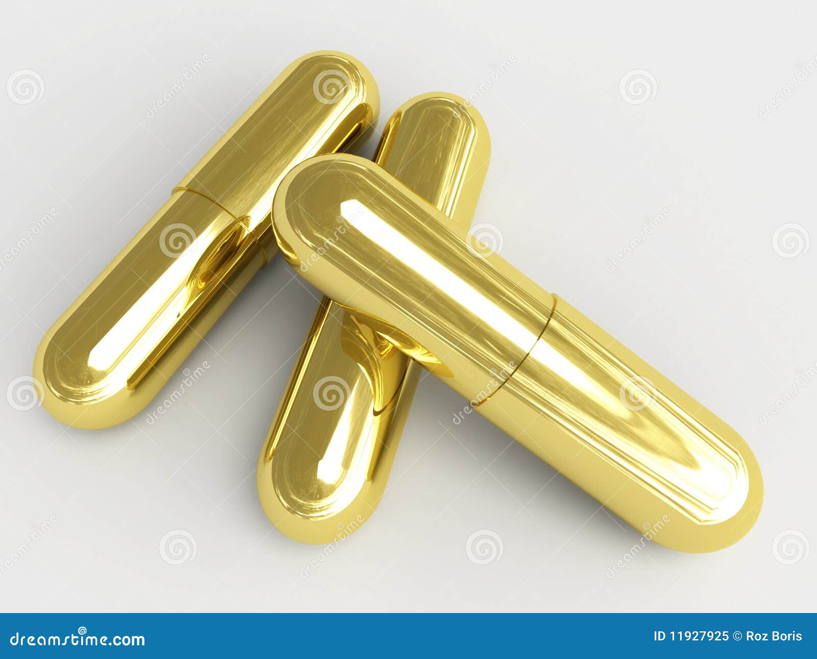 Golden pills stock illustration. Illustration of medication - 11927925