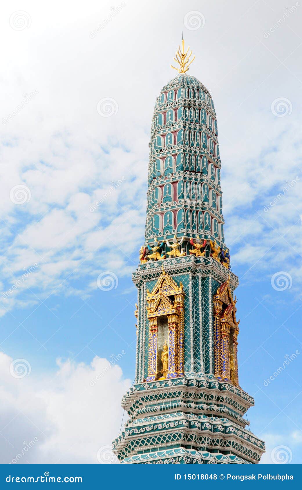 The golden pinnacle stock photo. Image of culture, landmark - 15018048