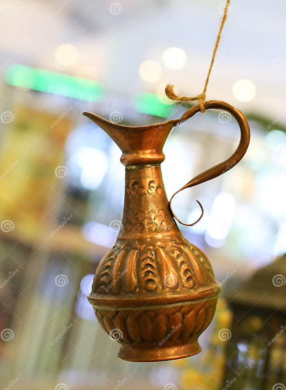 Golden Pitcher stock photo. Image of decorative, life - 54495066