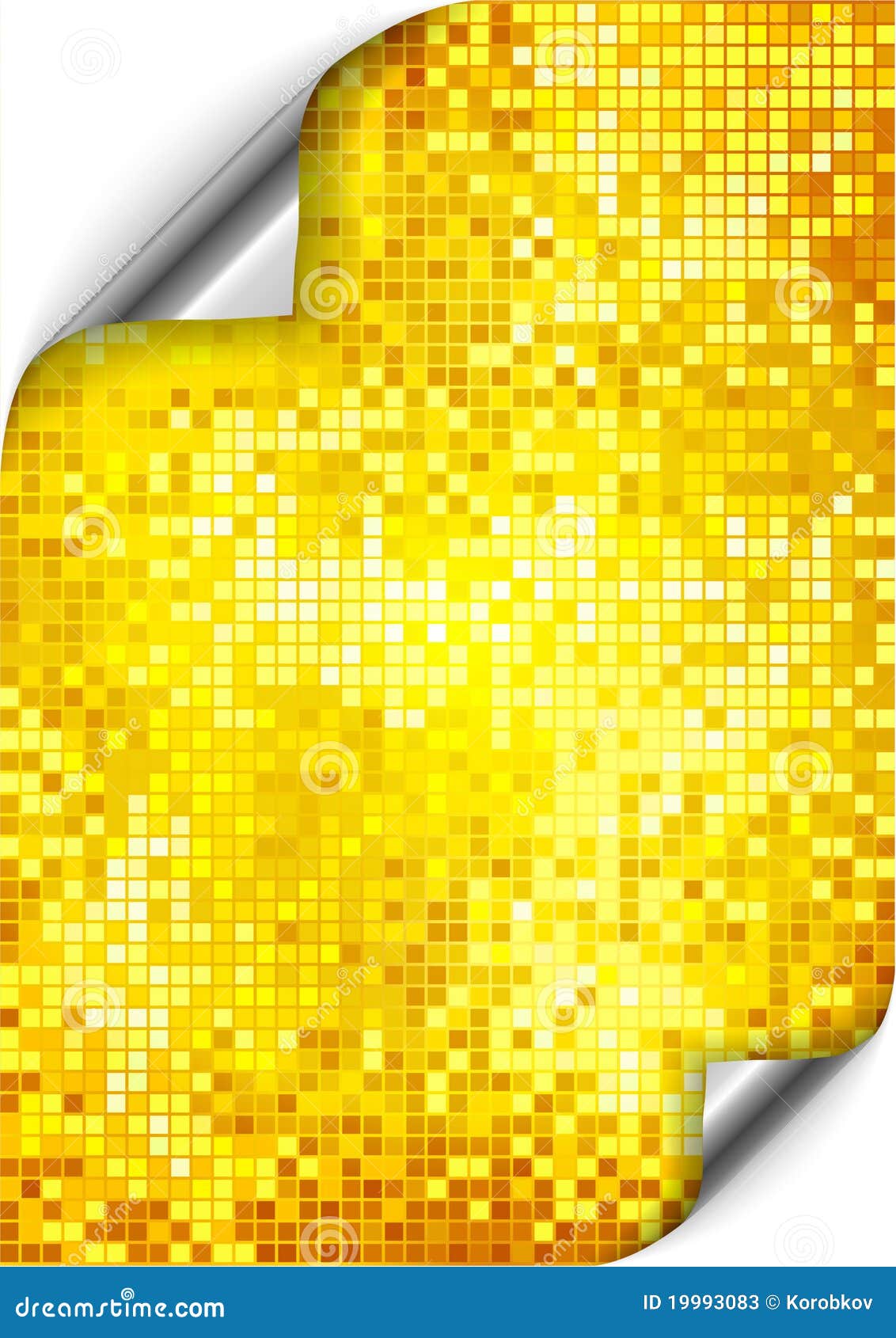 Golden pixel background stock vector. Illustration of backdrop - 19993083