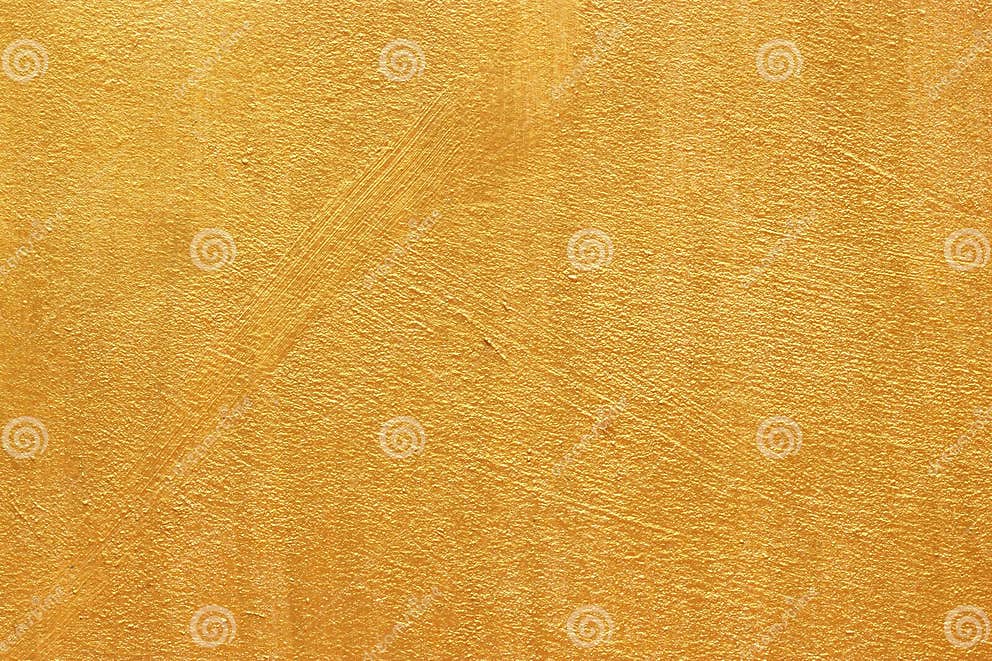 Golden plaster wall stock image. Image of weathered - 350477877