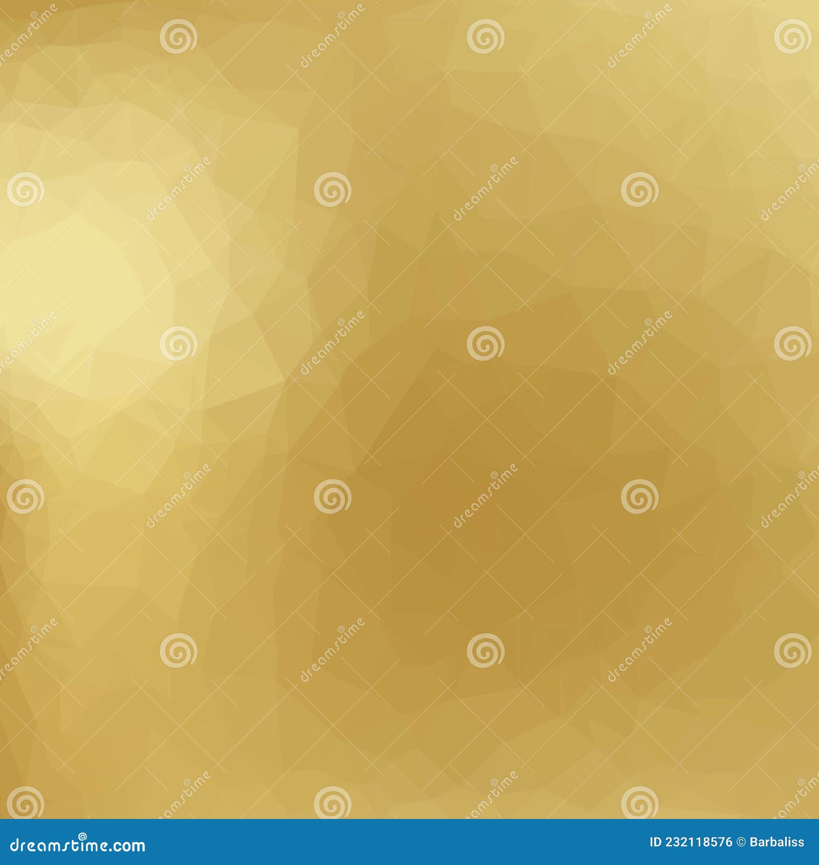 Golden Poligonal Background Golden Poster Stock Vector - Illustration ...