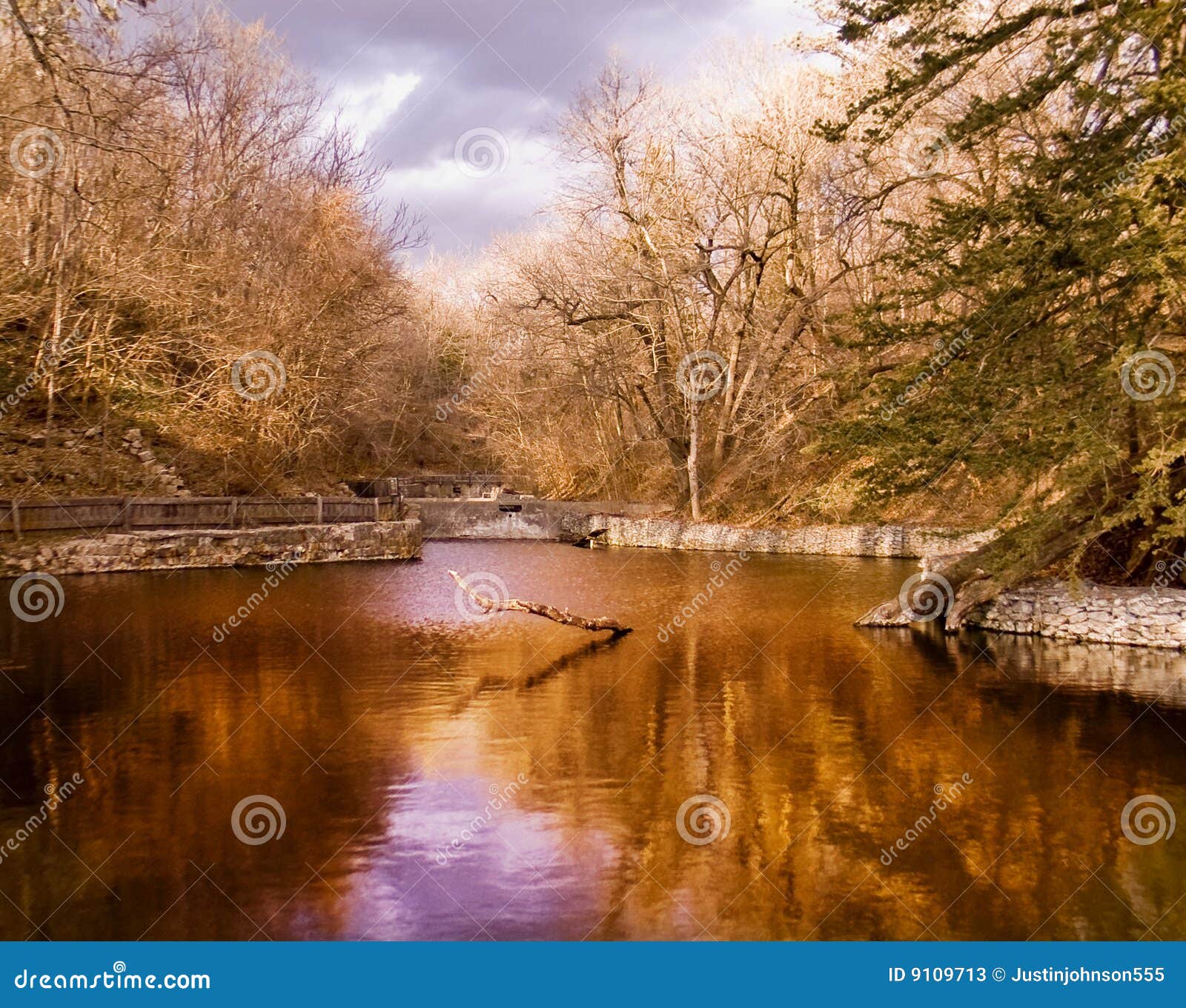 On Golden Pond stock image. Image of nature, nebraskan - 9109713