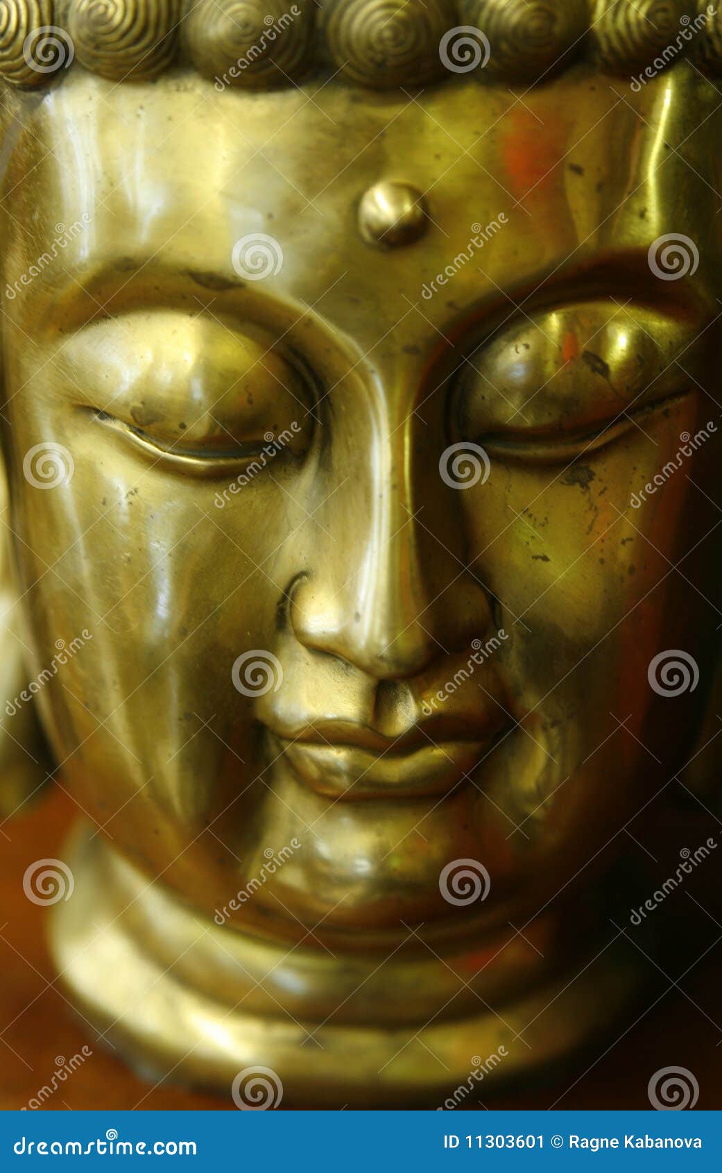Golden Portrait of Holy Buddha Stock Image - Image of buddah ...