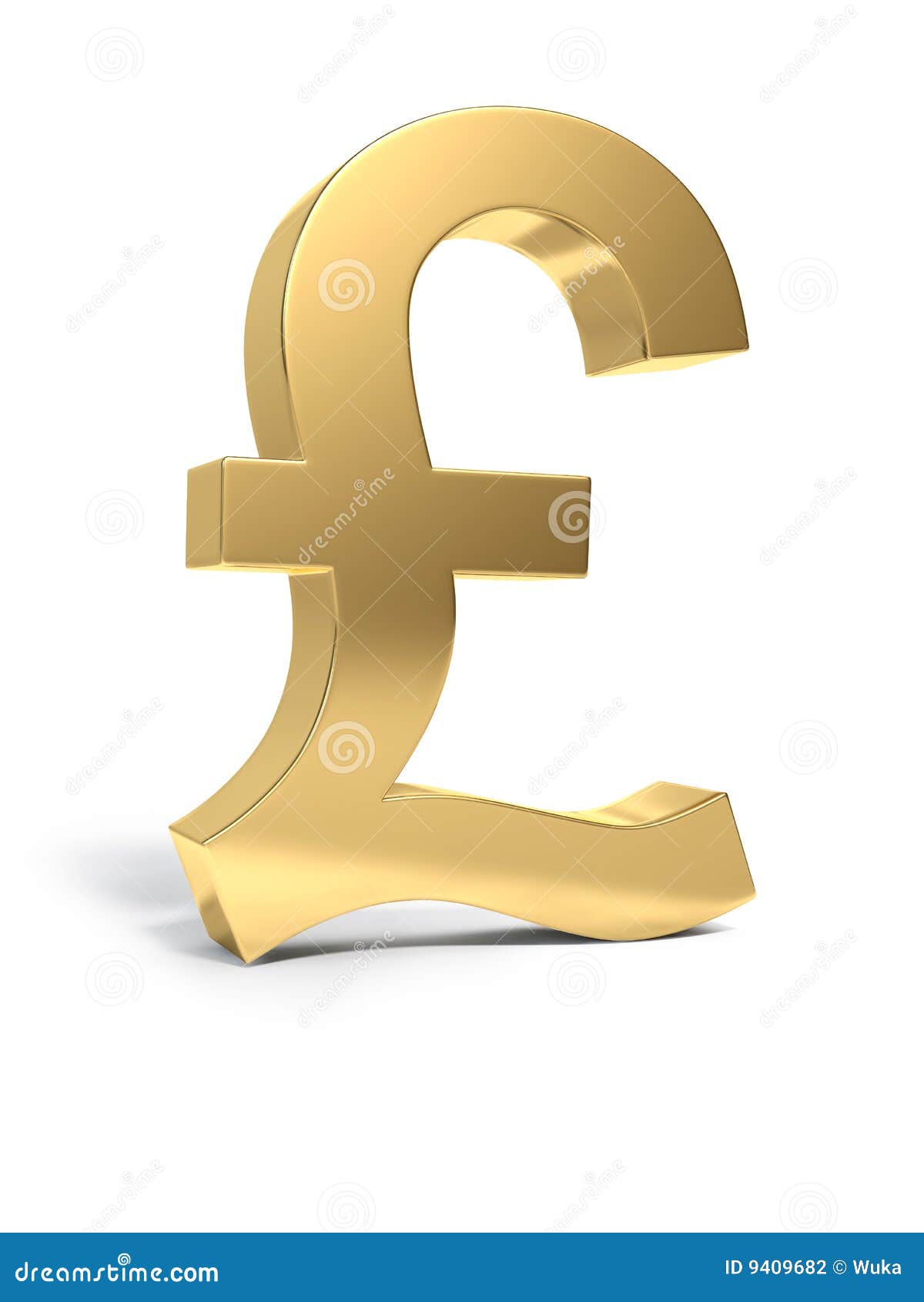 Golden Pound sign stock photo. Image of gold, pound, shiny - 9409682