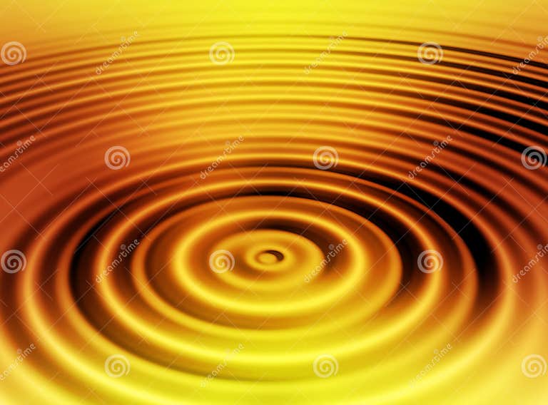 Golden puddle stock illustration. Illustration of golden - 3703431