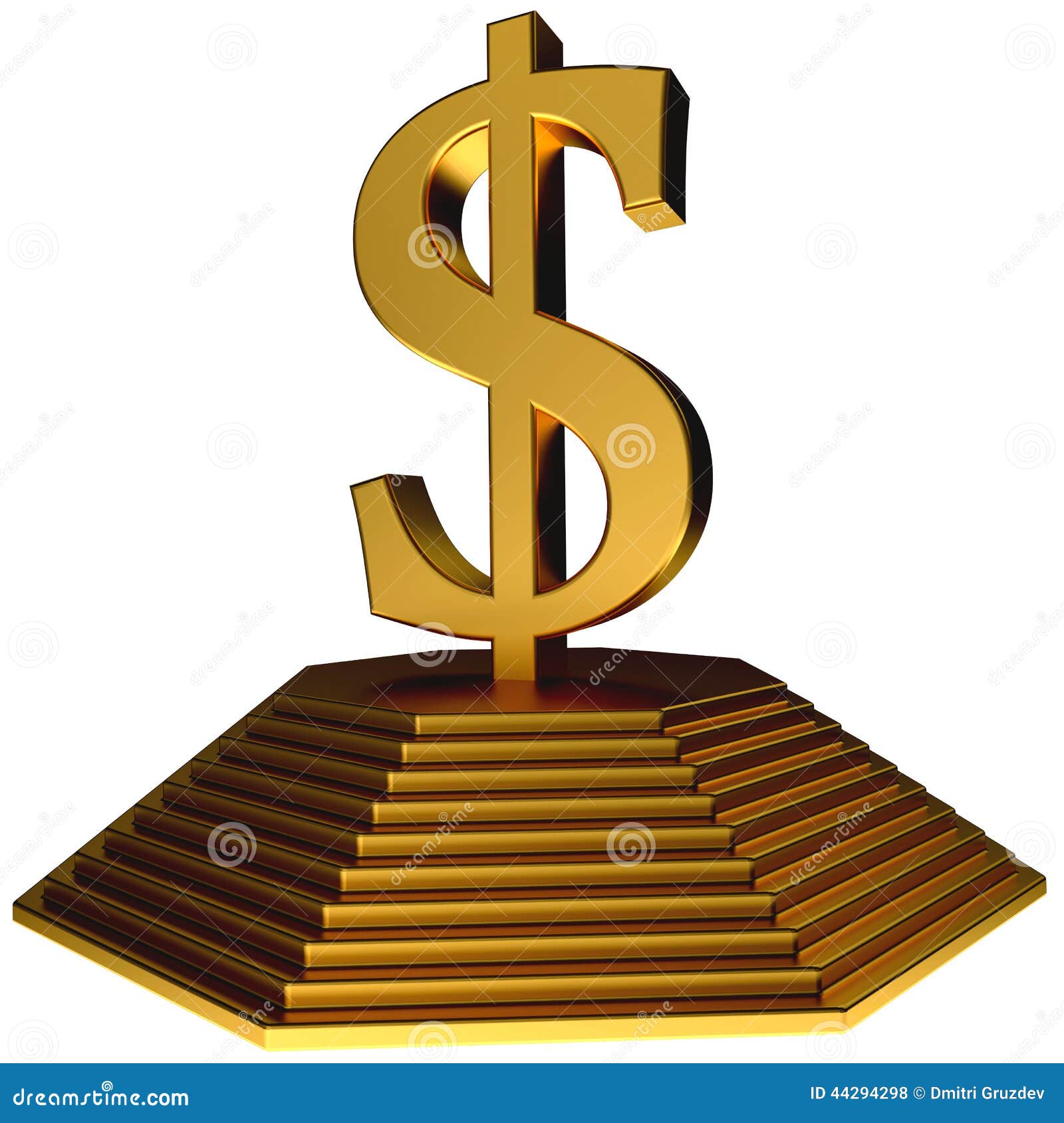 Pyramid With Dollar, Euro Symbol And Arrow Up Thin Line Icon, Business ...