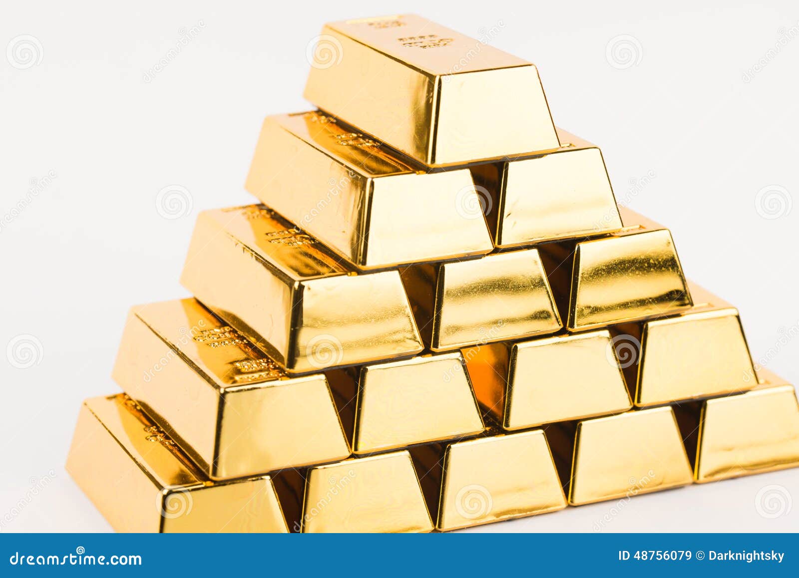 Golden pyramide stock image. Image of pyramide, isolated - 48756079