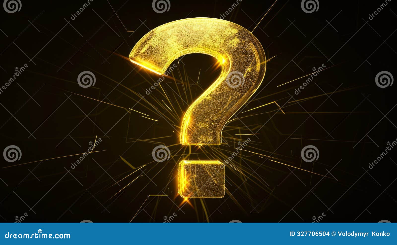 Golden Question Mark Stock Photo | CartoonDealer.com #30021372