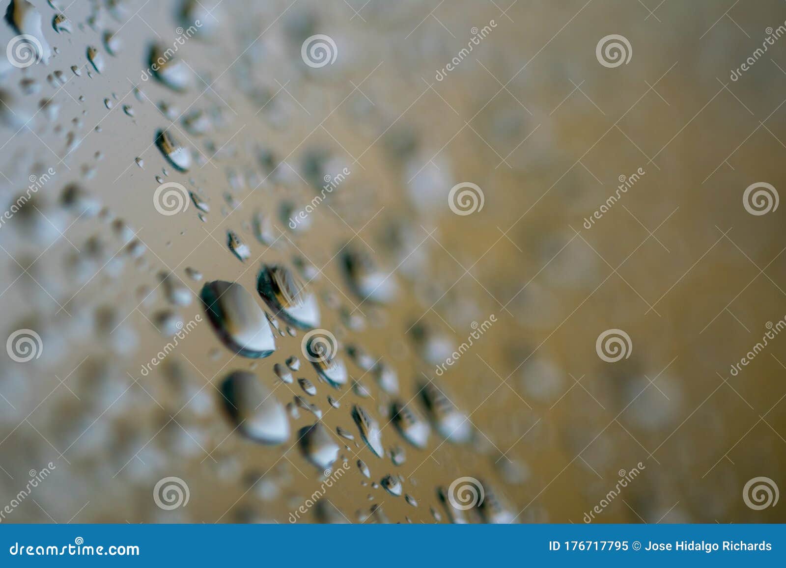 Golden Raindrops Collection Stock Image - Image of cafe, feeding: 176717795