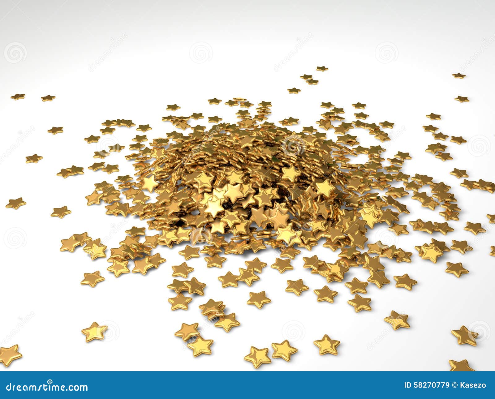 Golden rating stars stack stock illustration. Illustration of success ...