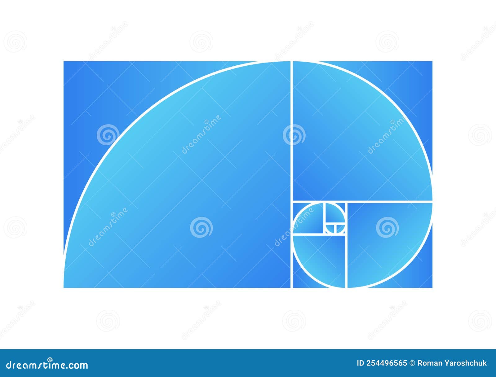 Golden Ratio Background. the Concept of Proportions. Golden Section ...