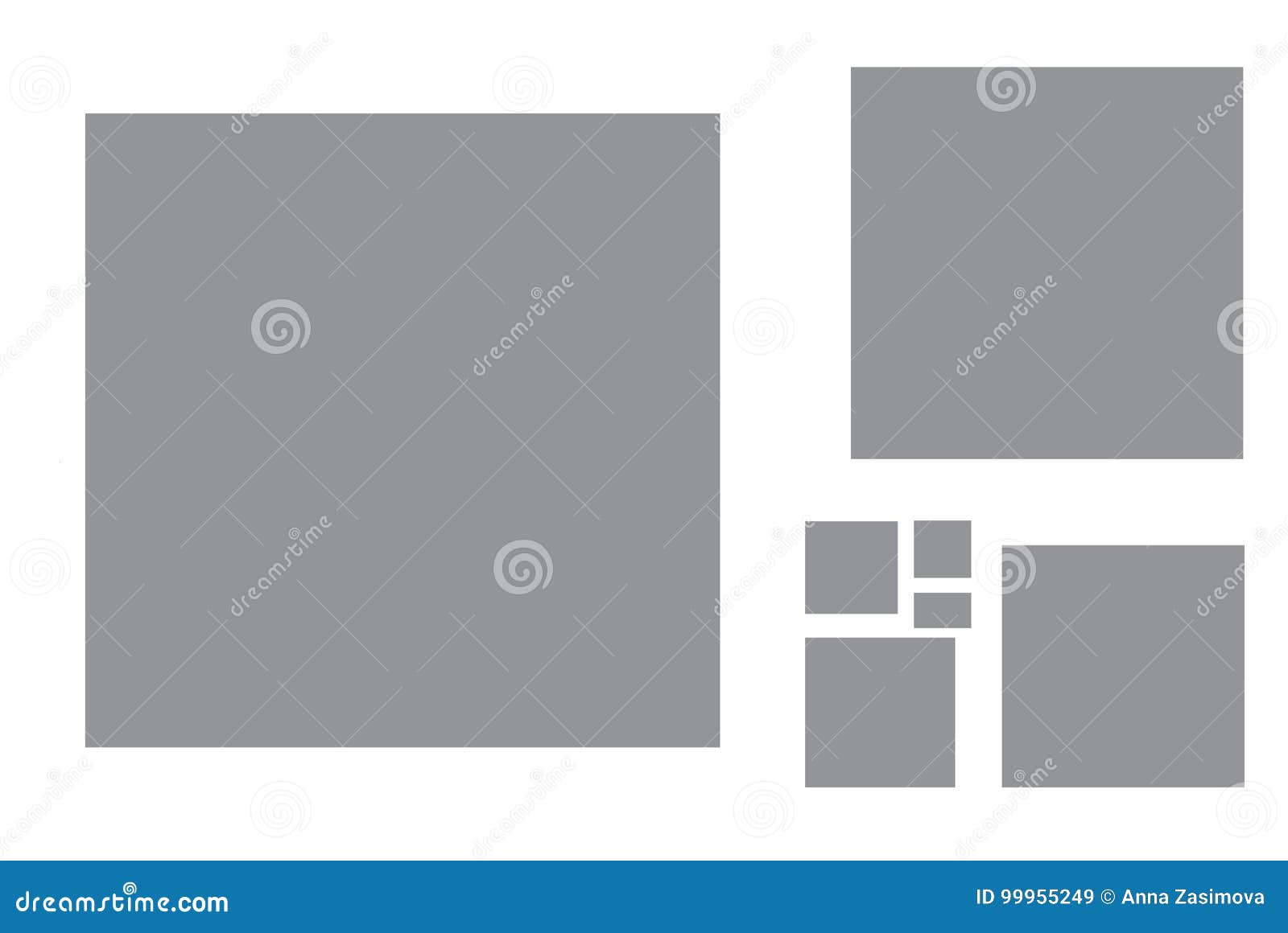 Golden Ratio. Cover Template. Stock Vector - Illustration of ...