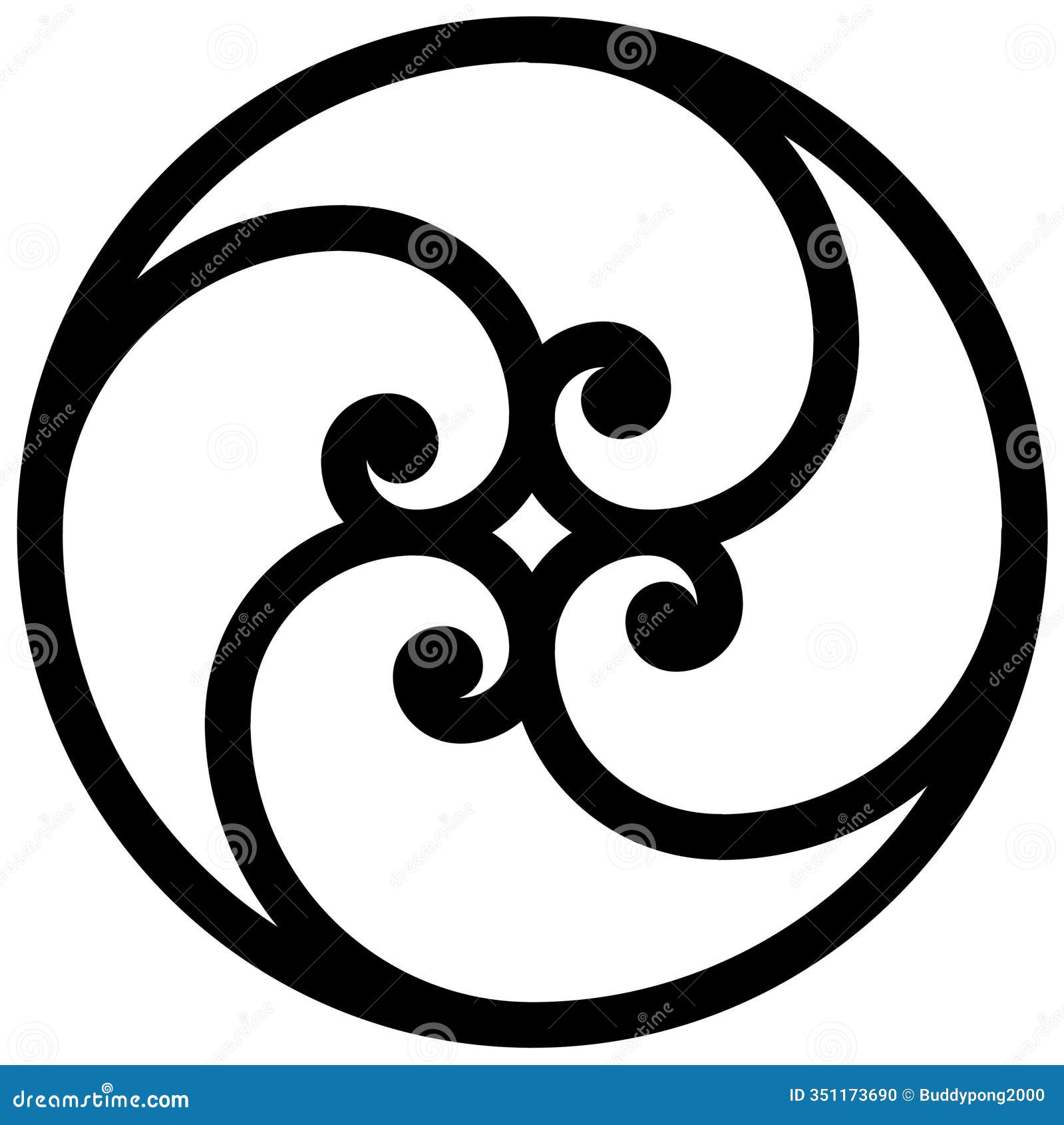 Golden Ration Fibonacci Pattern for Logo Icon Background Web Graphic ...