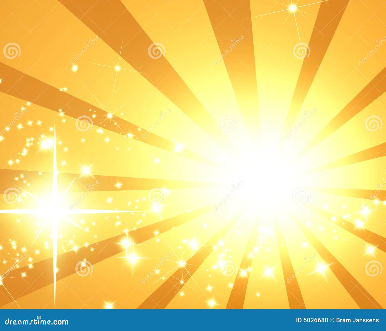 Golden rays stock illustration. Illustration of rays, lines - 5026688
