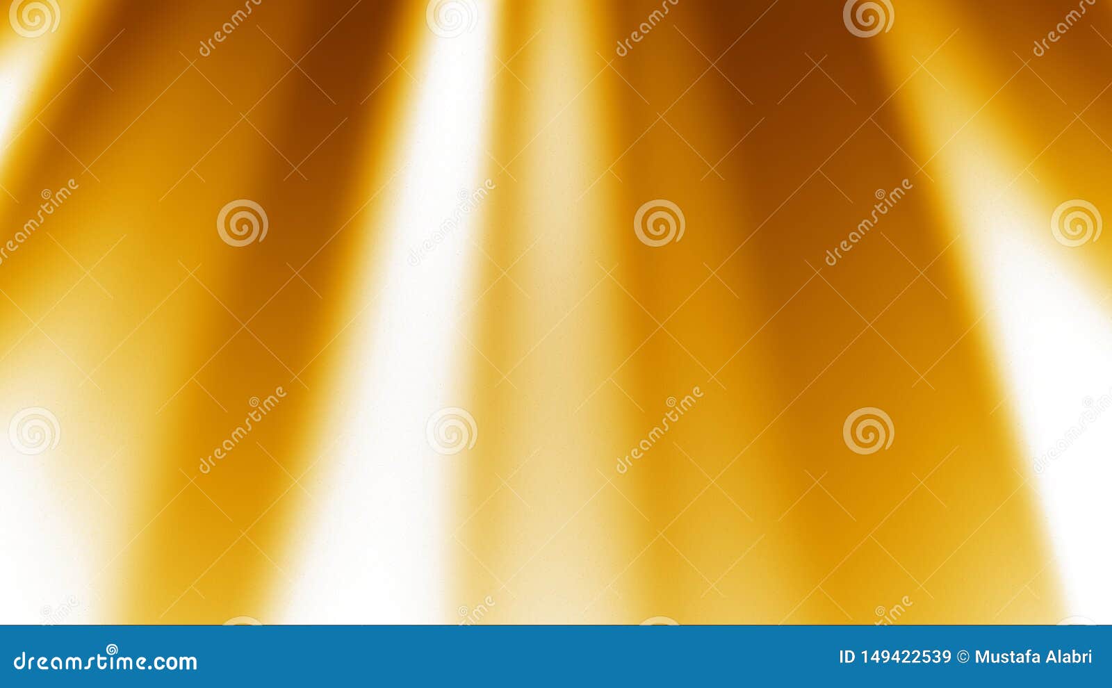 Golden Rays Light Background Stock Illustration - Illustration of gold ...