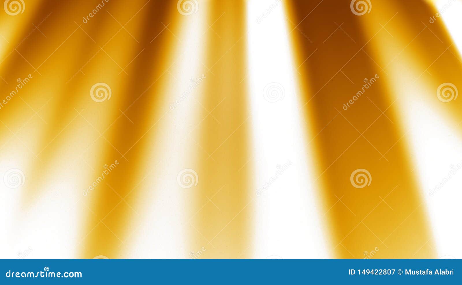 Golden Rays Light Background Stock Illustration - Illustration of light ...
