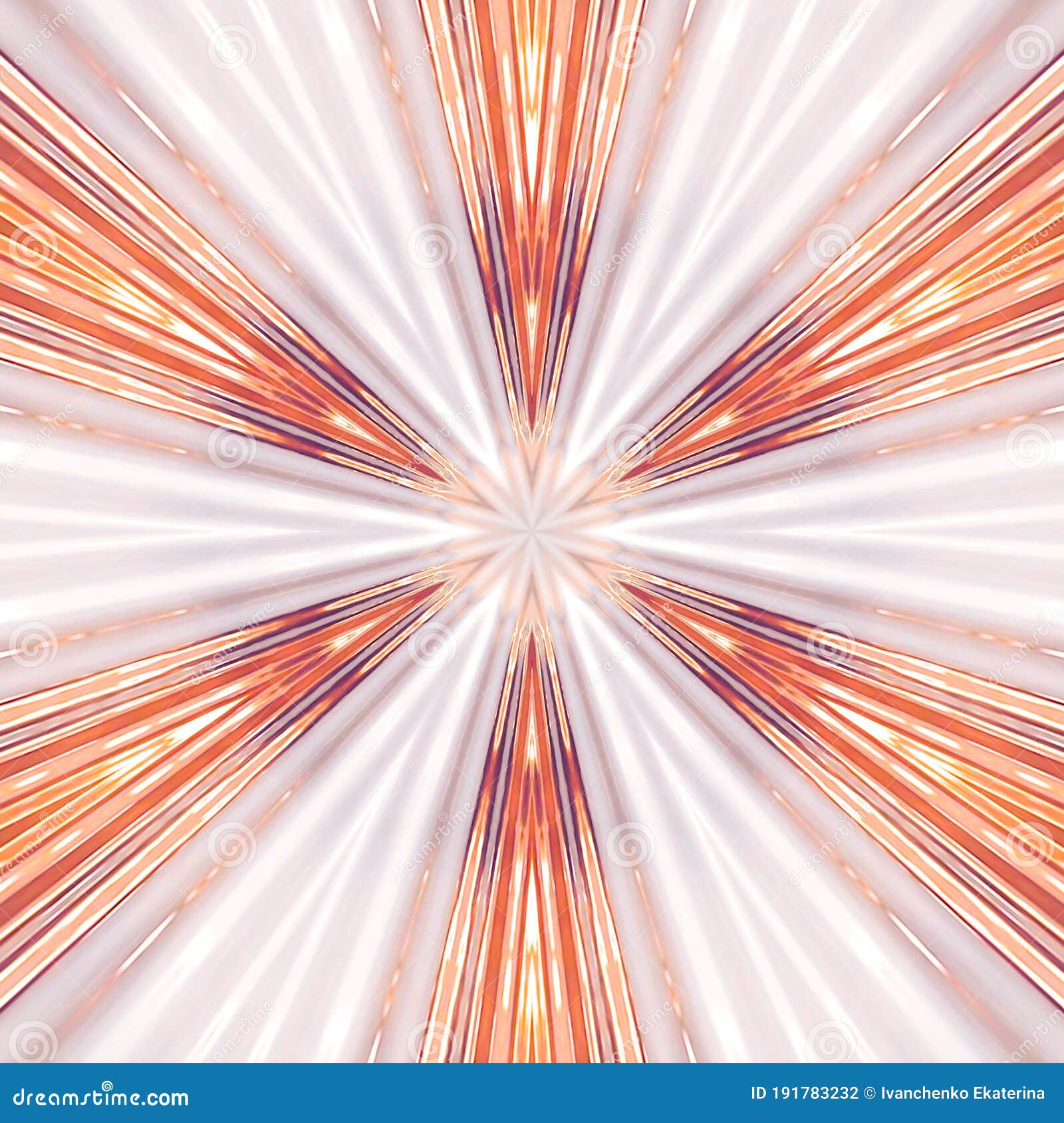 Golden Rays Of Glory And Stars. Curved Ribbon For Text. Vector Images ...